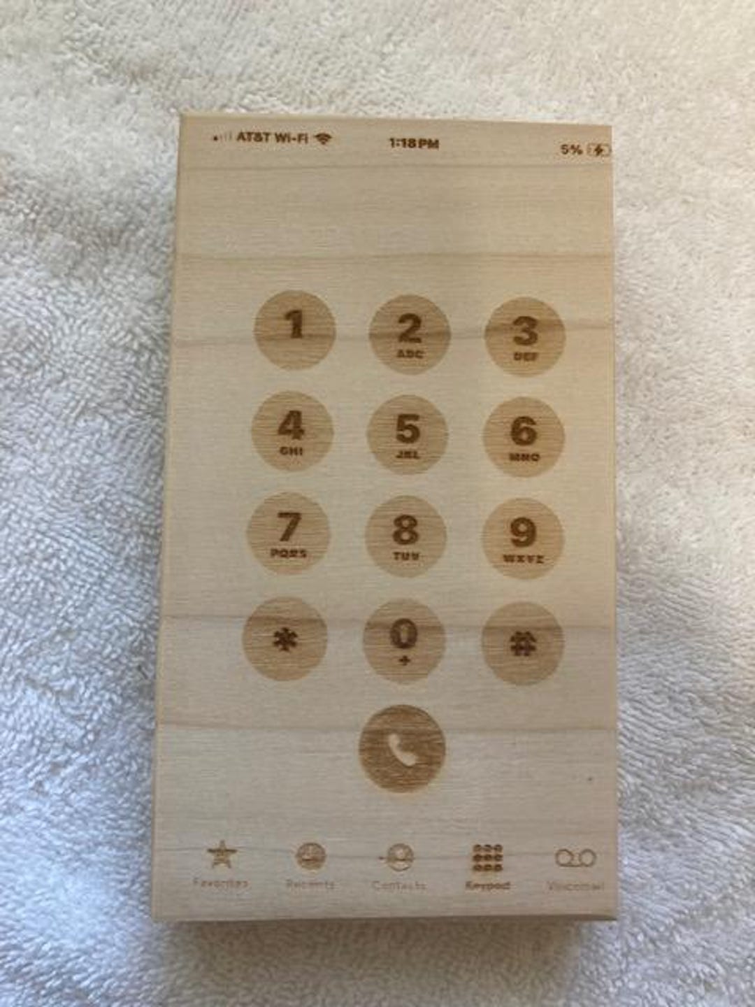 Children's Toy Cell Phone, Montessori Toy, Kid Friendly Cell Phone ...