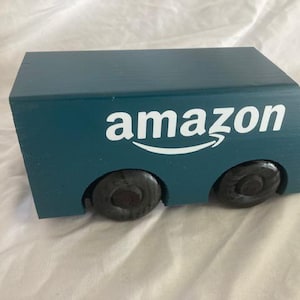 Amazon Delivery Truck Toy for Kids, Imaginative Play, Waldorf Toys 4 ...
