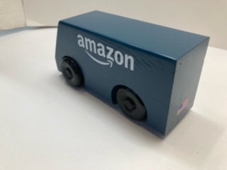 Amazon Delivery Truck Toy for Kids, Imaginative Play, Waldorf Toys 4 ...
