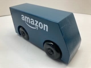 Amazon Delivery Truck Toy for Kids, Imaginative Play, Waldorf Toys 4 ...