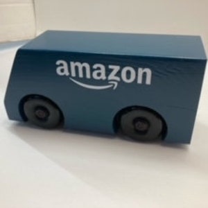 Amazon Delivery Truck Toy for Kids, Imaginative Play, Waldorf Toys 4 ...