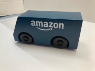 Amazon Delivery Truck Toy for Kids, Imaginative Play, Waldorf Toys 4 ...