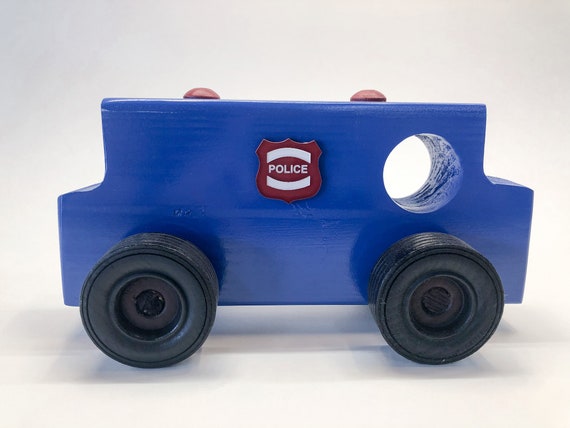 Wood Toy Police Car Law Enforcement Toy for Toddlers - Etsy UK
