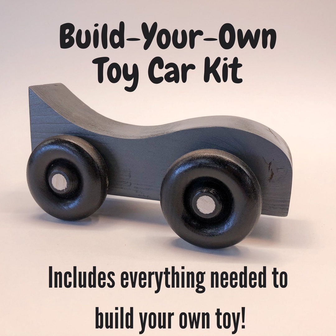 Build Your Own Kit, Wooden Race Car Toy, Motor Skills Toys for Toddlers ...