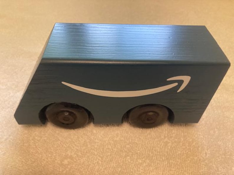 Amazon Delivery Truck Toy for Kids, Imaginative Play, Waldorf Toys 4 ...
