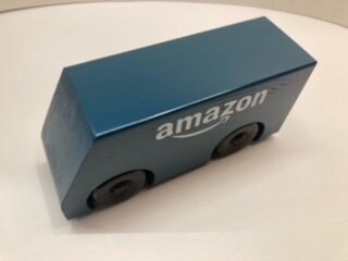 Amazon Delivery Truck Toy for Kids, Imaginative Play, Waldorf Toys 4 ...