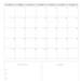 White Minimalist Calendar 2024 - Etsy