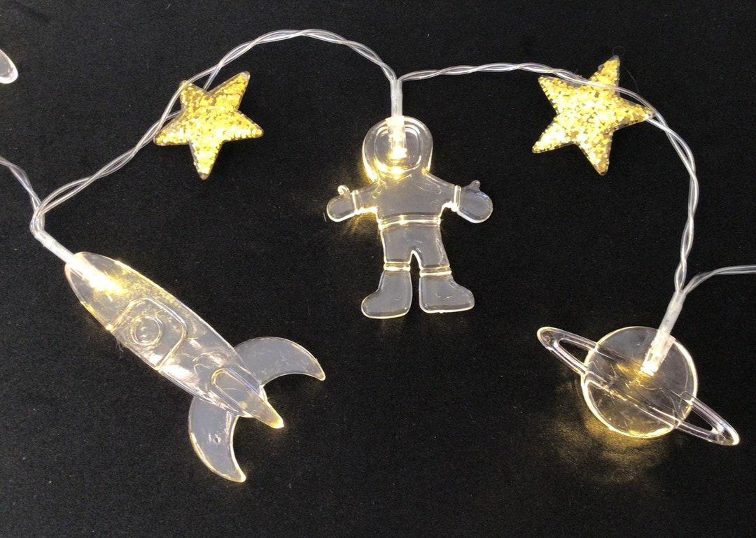 Space Theme Lights, Outer Space String Lights, Planets and Stars ...