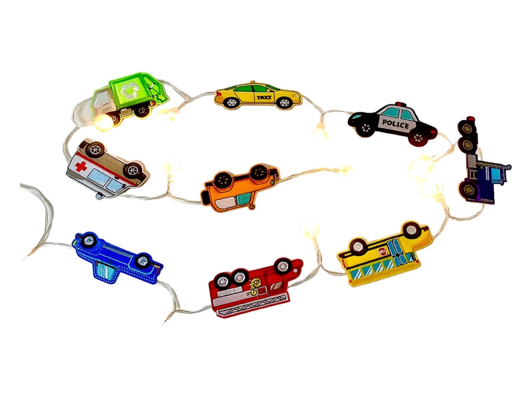 American City Autos, Car String Lights, Boy Room Decor, Gift Grandson ...