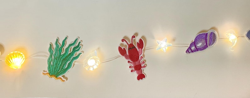 Ocean Life Theme String Lights Decor, Sea Life World, Child Room Decor ...