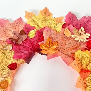 Autumn Leaf Headband, Fall Leaf Hairband, Woodland Headdress, Woodland ...