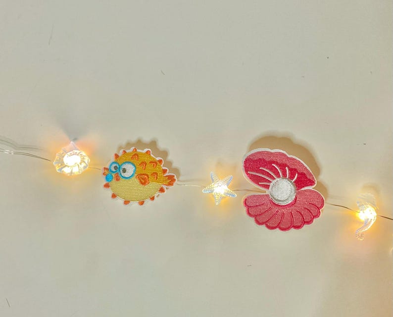 Ocean Life Theme String Lights Decor, Sea Life World, Child Room Decor ...