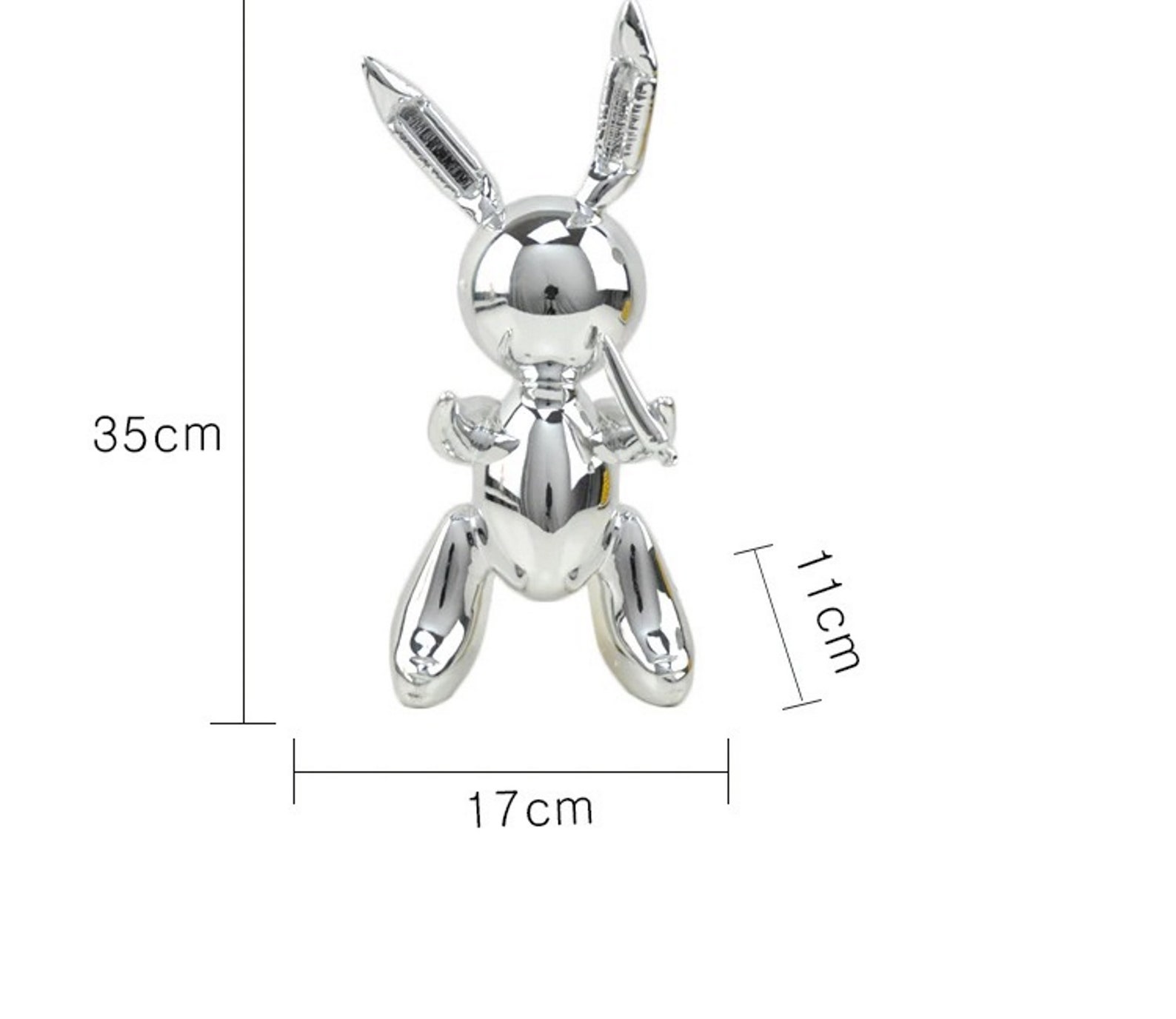 Rabbit Balloon Sculpture Decoration for Home or Garden - Etsy