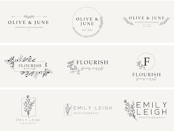 LOGO ADD ON Additional Logo Design for Custom Hand Drawn | Etsy