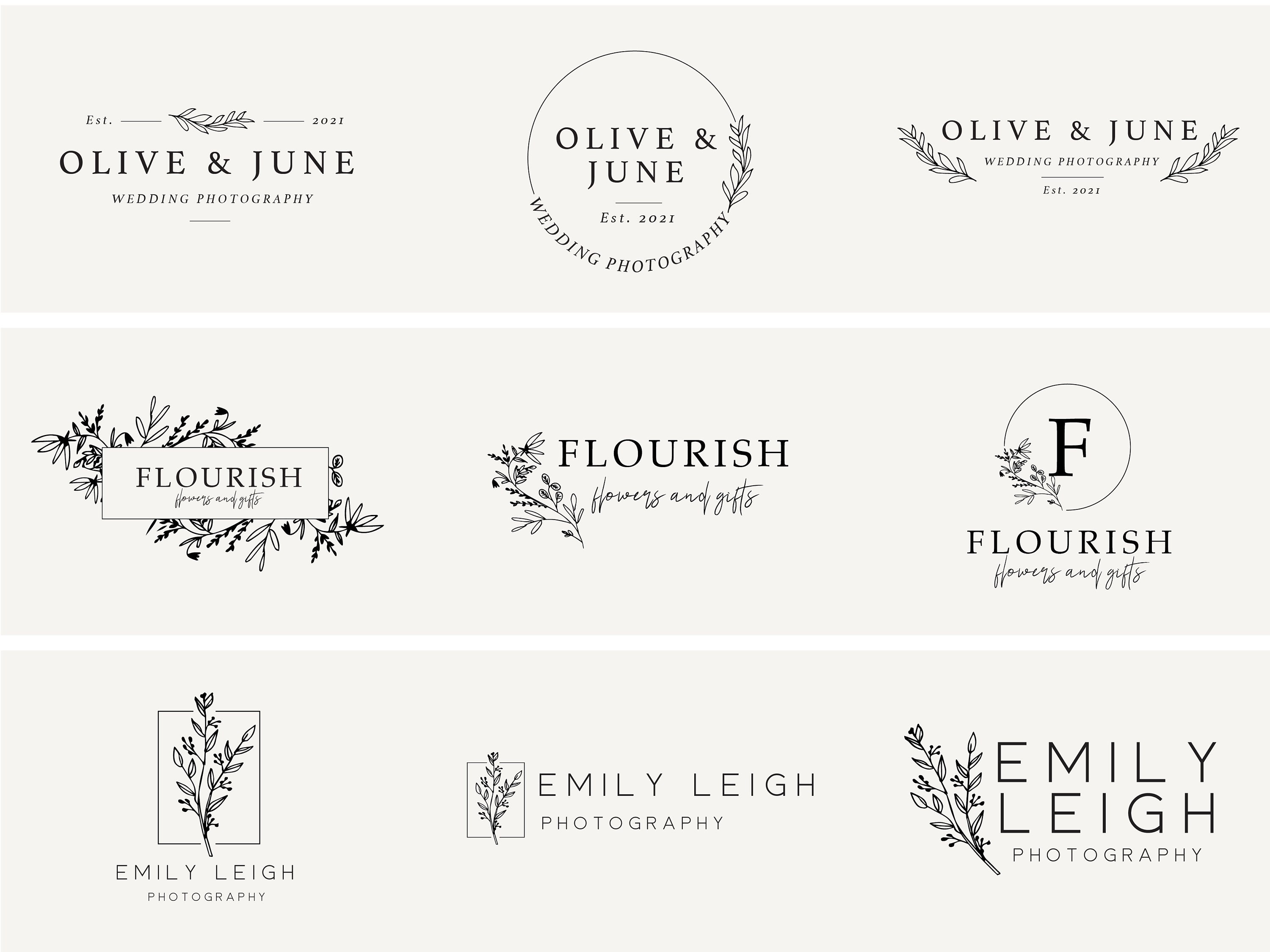 LOGO ADD ON Additional Logo Design for Custom Hand Drawn Line Art Logo ...