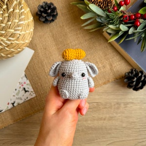 PDF Pocket Friends Set of 5 Amigurumi Patterns | Mini Amigurumi Pattern ...