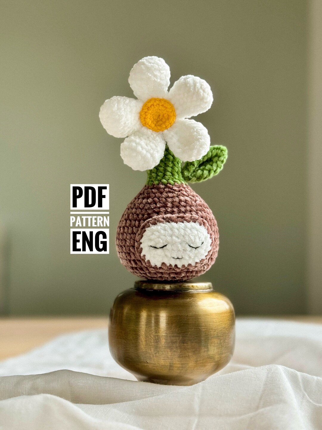 PDF Baby Flower Amigurumi Pattern, Flower Bulb Doll - Etsy