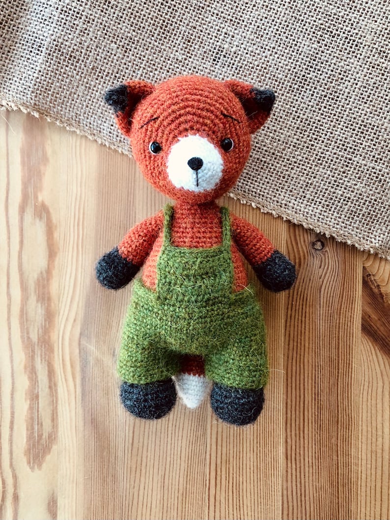PDF Fox Alex Amigurumi Pattern | Etsy