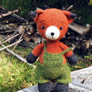 PDF Fox Alex Amigurumi Pattern - Etsy