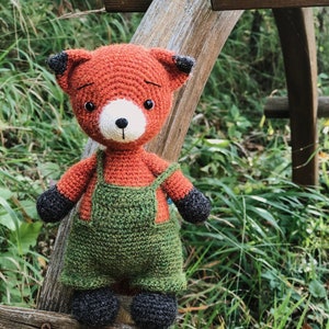 PDF Fox Alex Amigurumi Pattern - Etsy