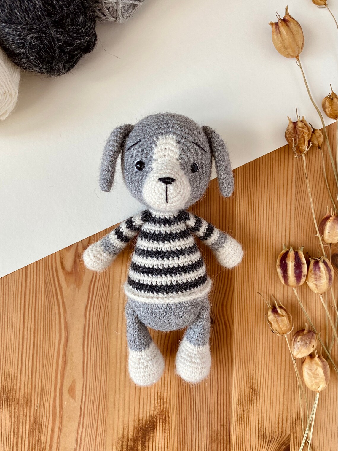 PDF Dog Charley Amigurumi Pattern - Etsy