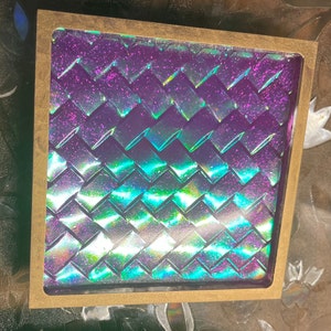 Fantasy Film, Textured Dichroic Inlay, Rigid Rainbow Paper for ...