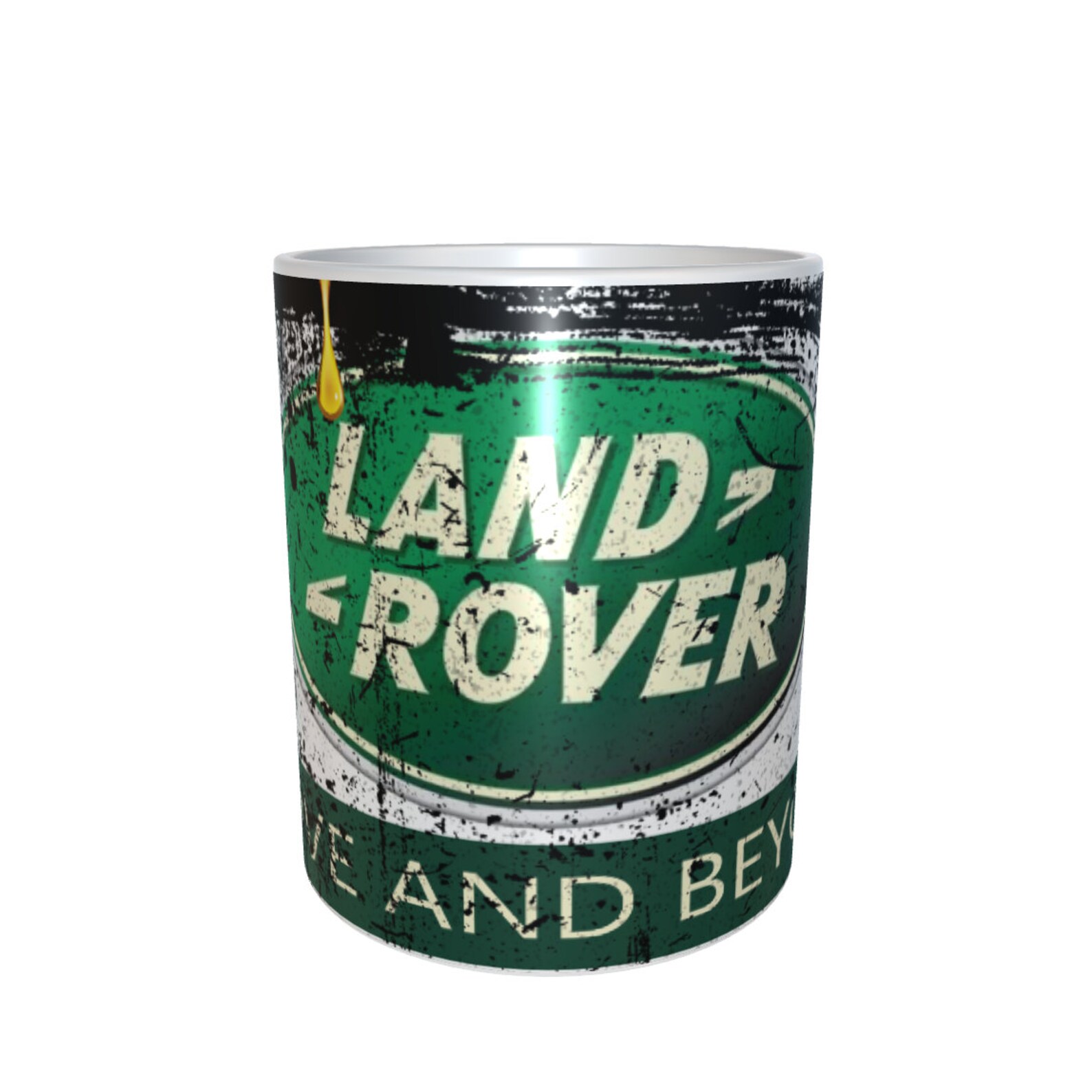 Oil Can Mug Land Rover Car Coffee Tea Gift Retro Land Rover 4 - Etsy