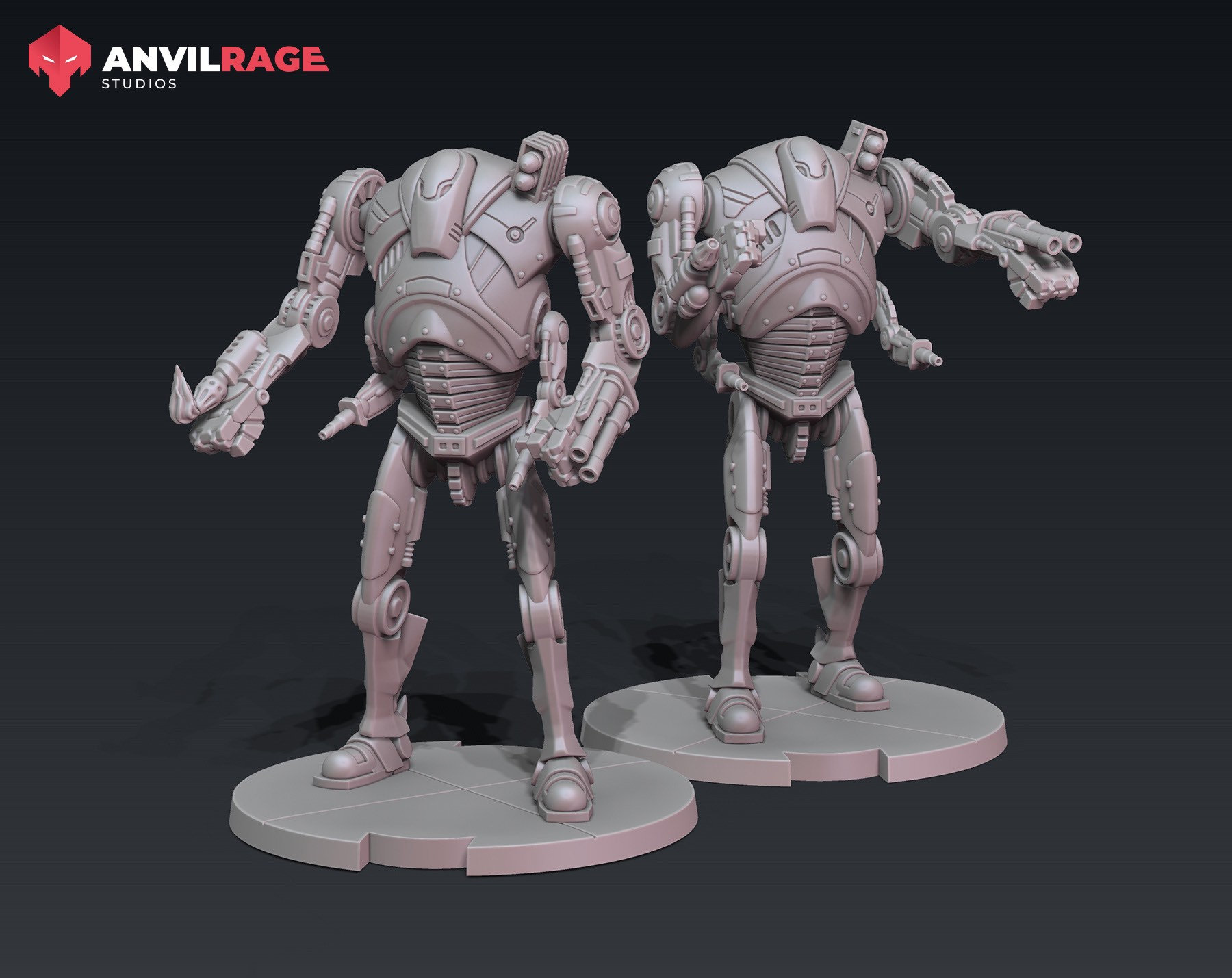 Star Wars Legion 3d Custom Miniature CIS Separatist Droid Army | Etsy ...