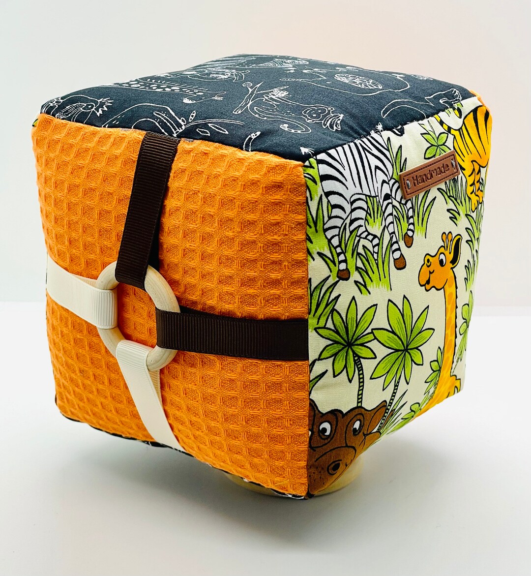 Safari Animals Baby Soft Block / Soft Stackable Toys / UK Seller - Etsy