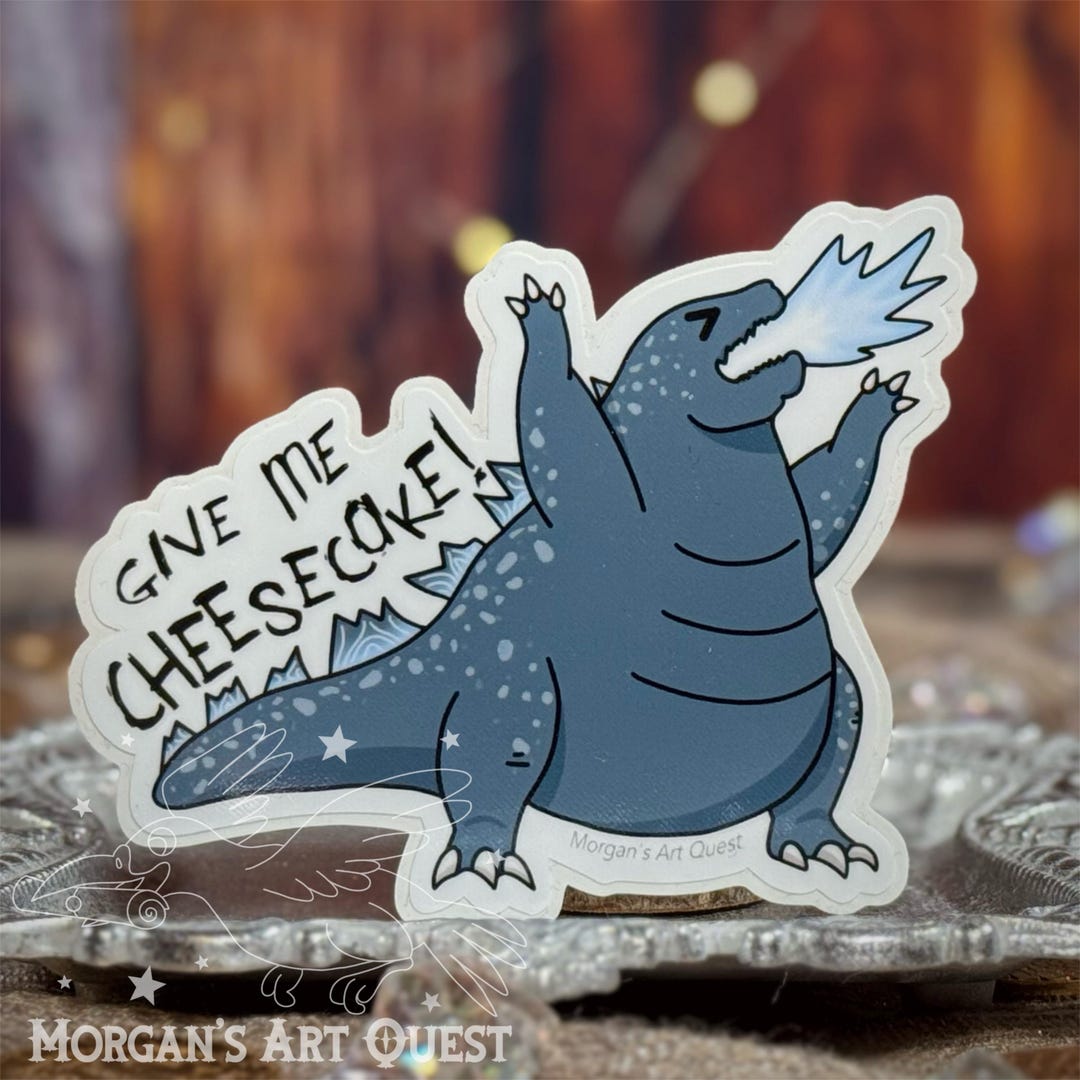 Chonkzilla Sticker 3” Sticker - Etsy