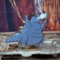 Tiny Flexi Godzilla - Etsy