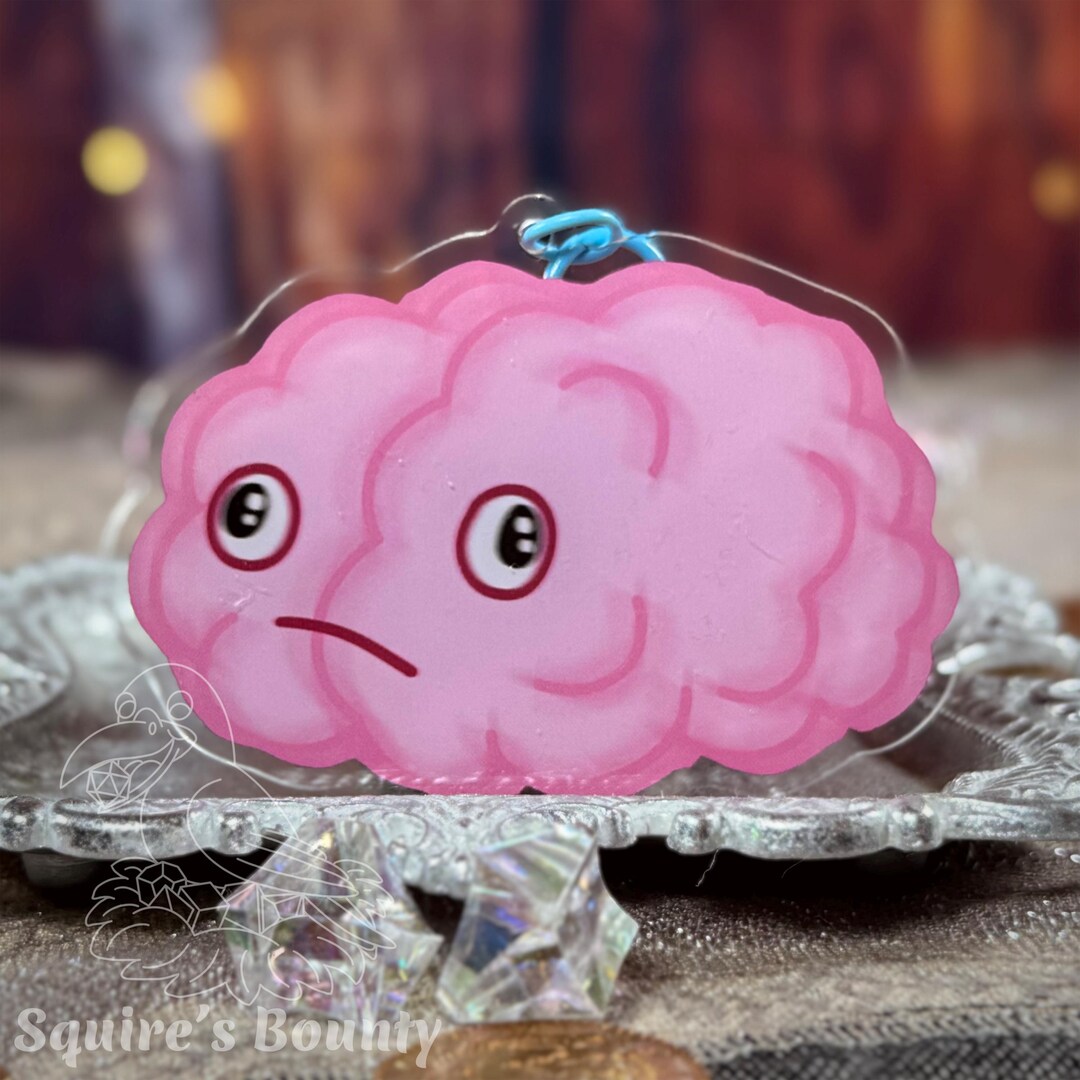 Disassociating Mental Health Keychain Charm 3” - Etsy