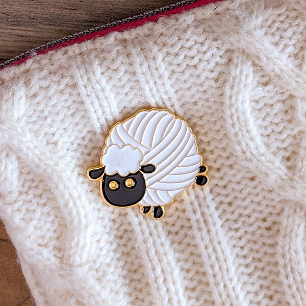 Sheep Pin - Etsy