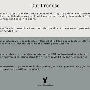 Project Planner Template for Remarkable 2: Hyperlinked, Customizable ...