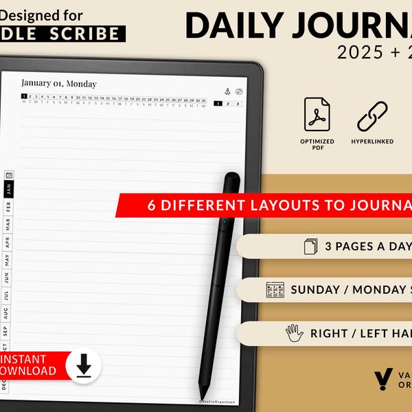 Men Journal Design - Etsy UK