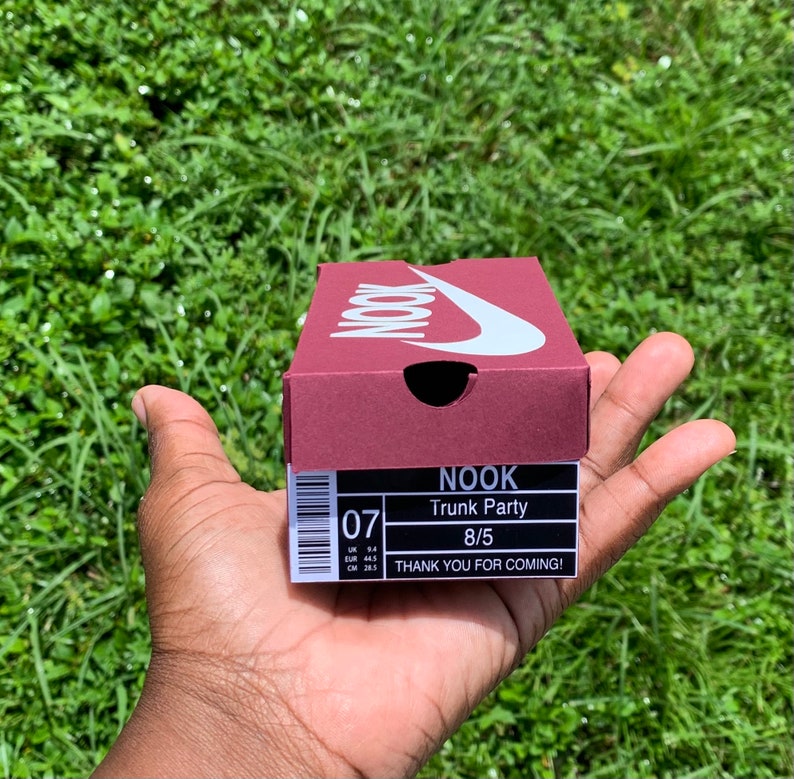 Personalize Mini Shoe Box Party Favors, Custom Mini Shoe Box, Mini ...