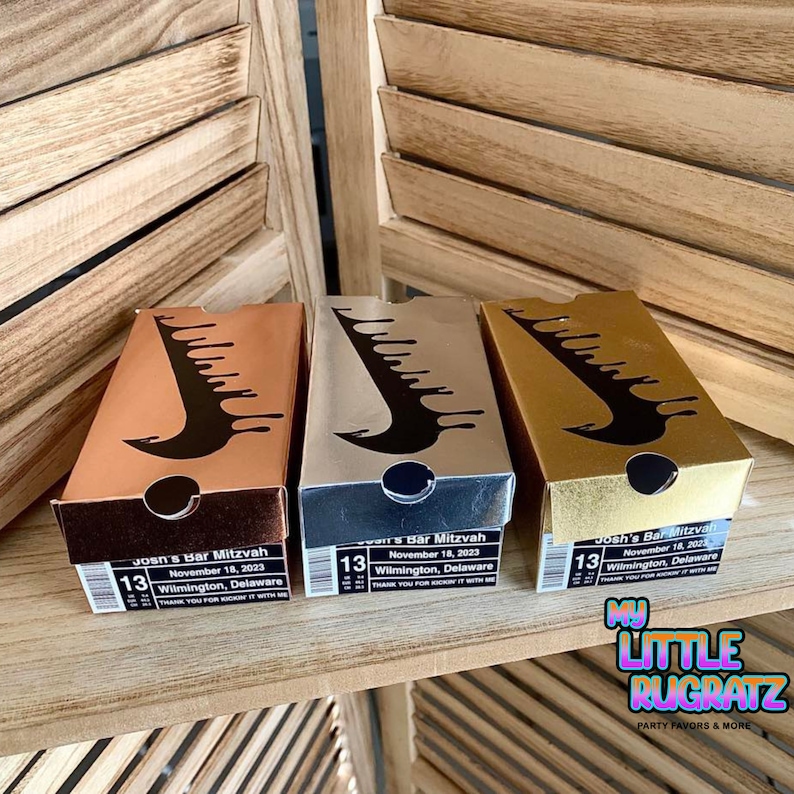 Mini Shoe Box Party Favors, Mini Shoe Box, Mini Sneaker Box, Party ...