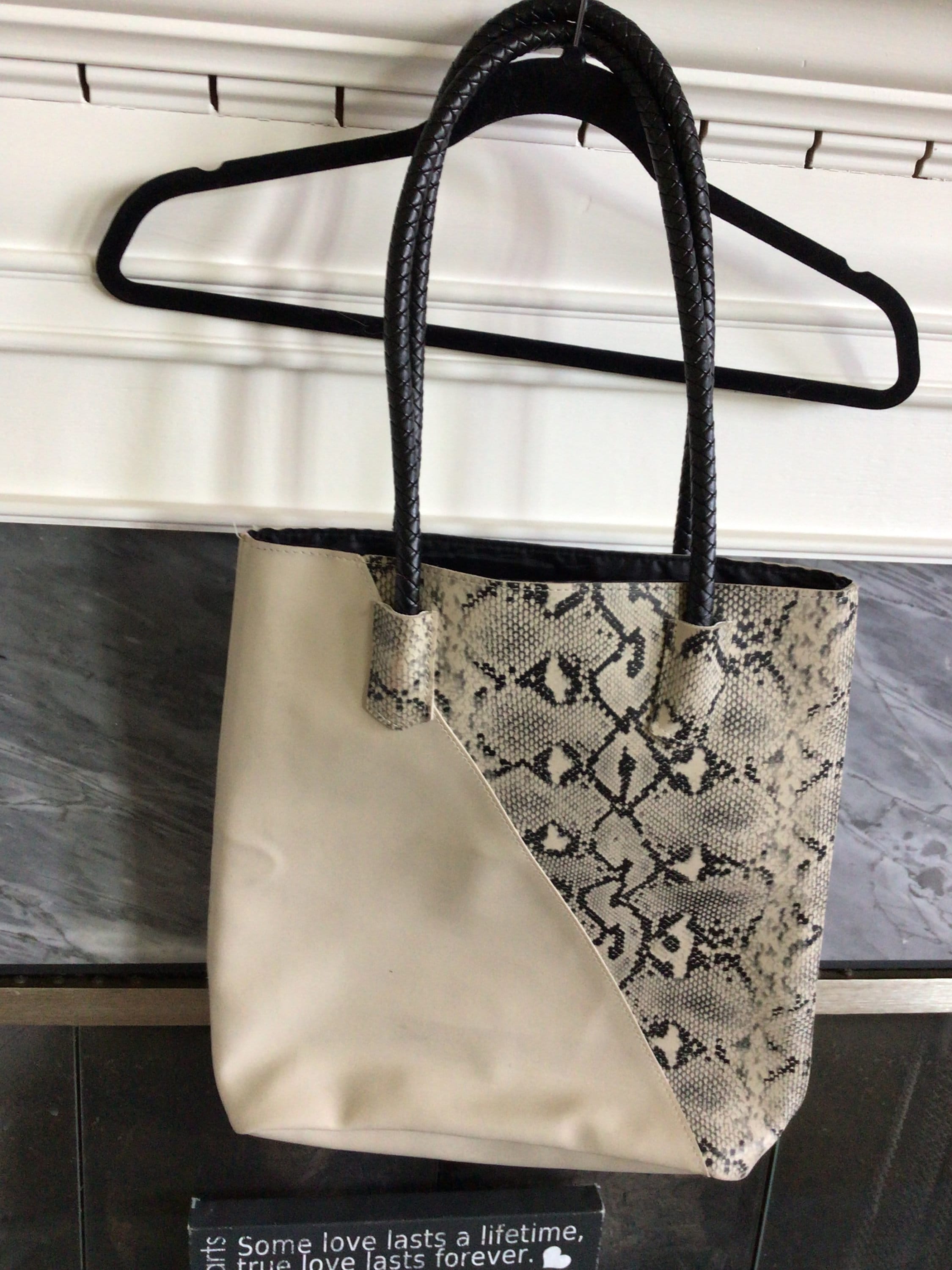 Leather and Snakes in Tote/purse - Etsy