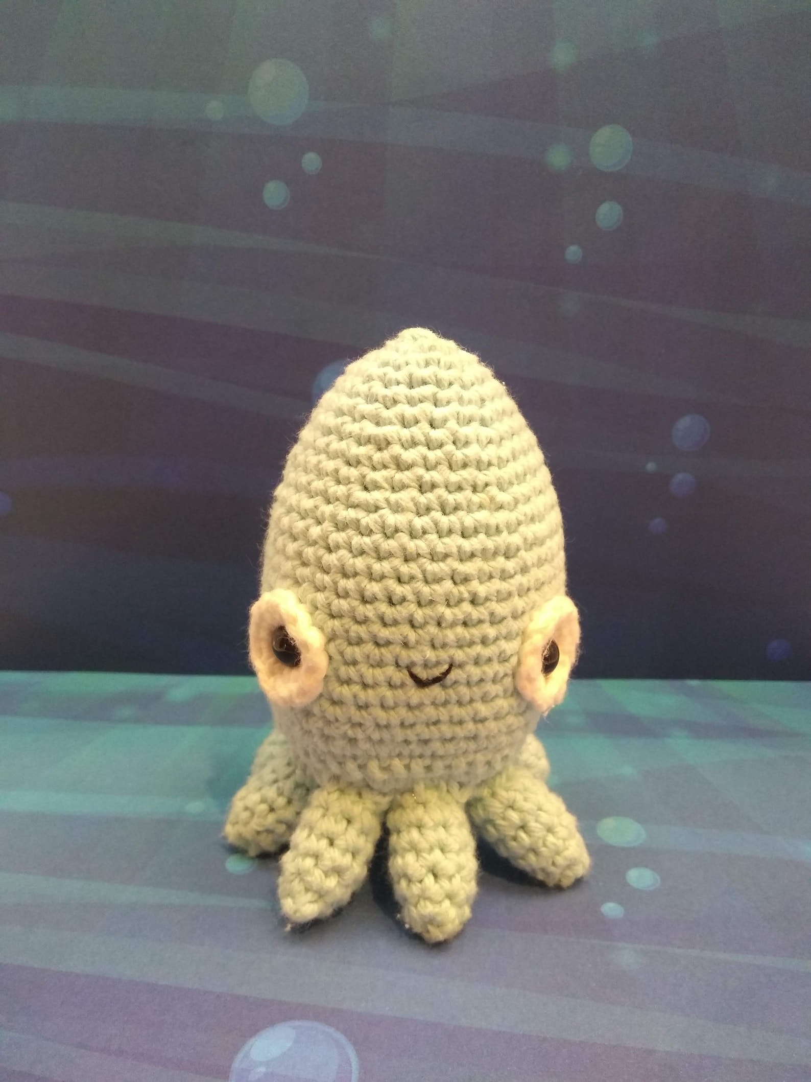 Plush Cuttlefish Sea Creature Toy Under the Sea Nursery | Etsy