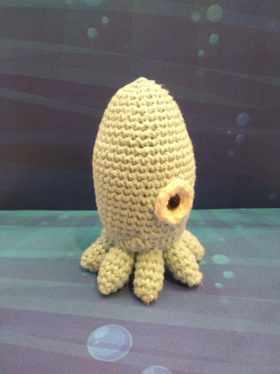 Plush Cuttlefish Sea Creature Toy Under the Sea Nursery | Etsy