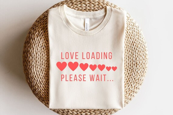 Love Loading Svgvalentines Svgvalentine Day Svgcut | Etsy
