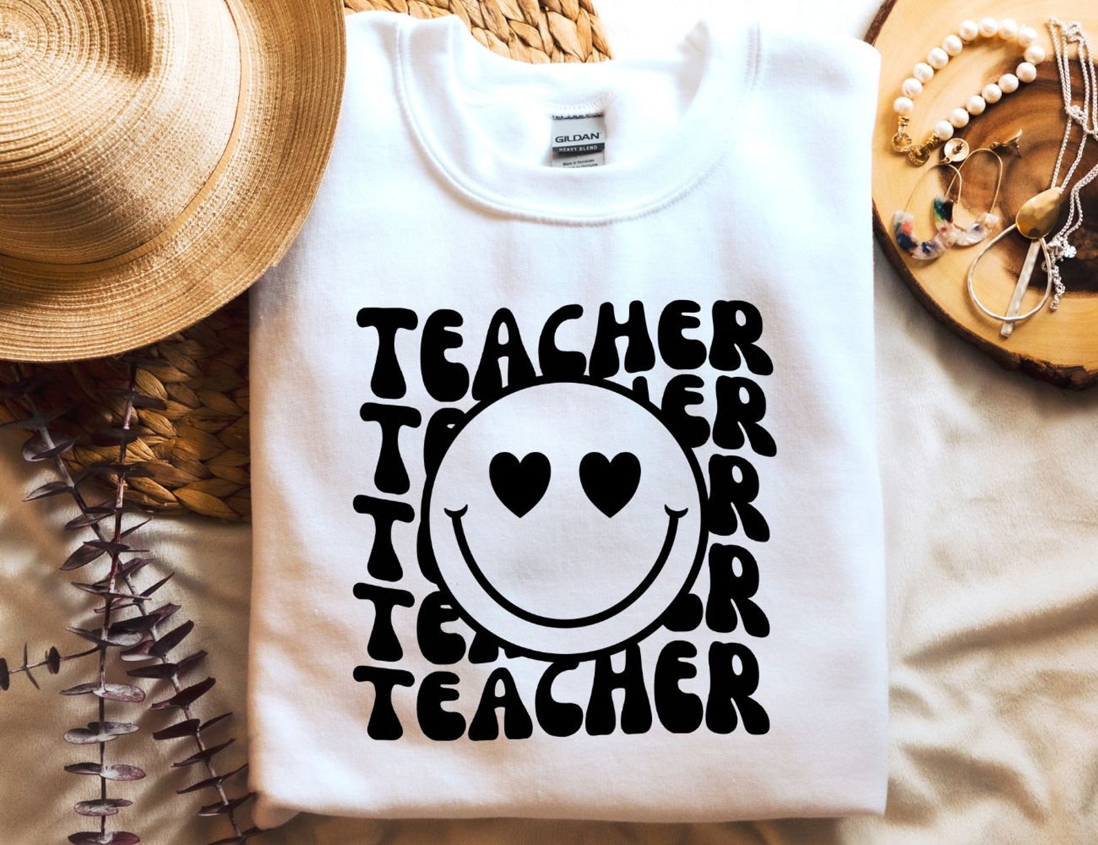 Teacher Smiley Face SVG: School Cut File (digital Download) - Etsy