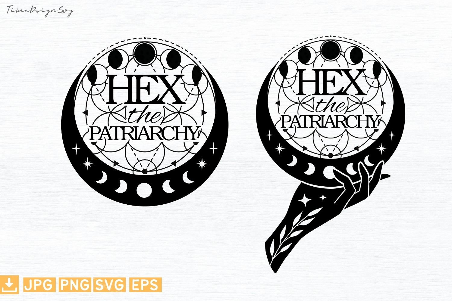 Hex the Patriarchy Svghalloween Svggothic Svgmagic - Etsy