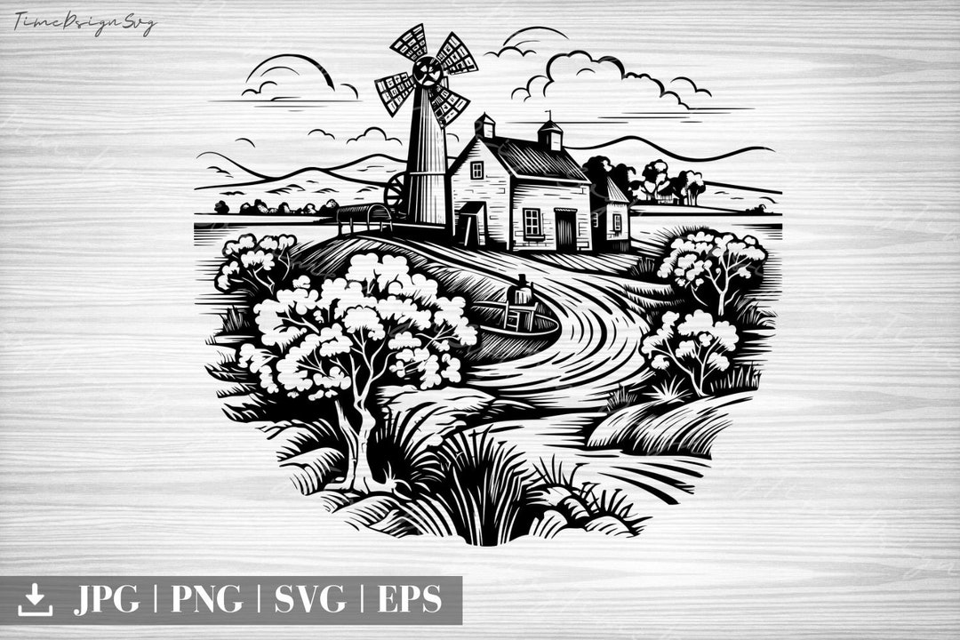 Farm Svg,country Svg,cut Files ,digital Download - Etsy