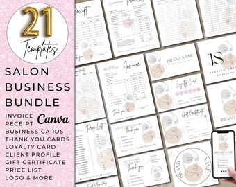 Salon Cash Receipt - Etsy