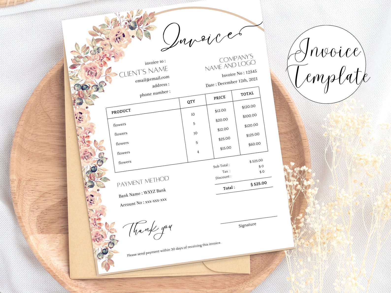 BUSINESS TEMPLATES BUNDLE Small Business Document Templates - Etsy