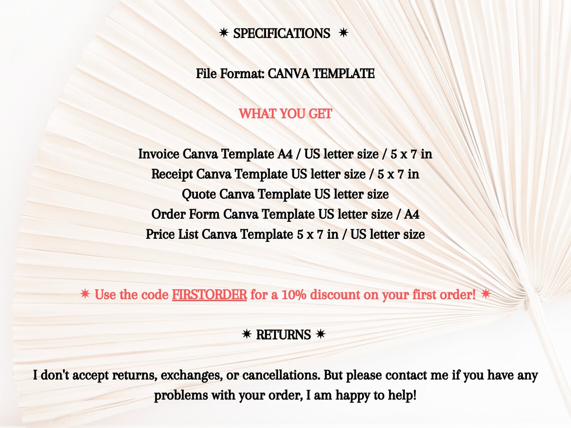 BUSINESS TEMPLATES BUNDLE Small Business Document Templates - Etsy