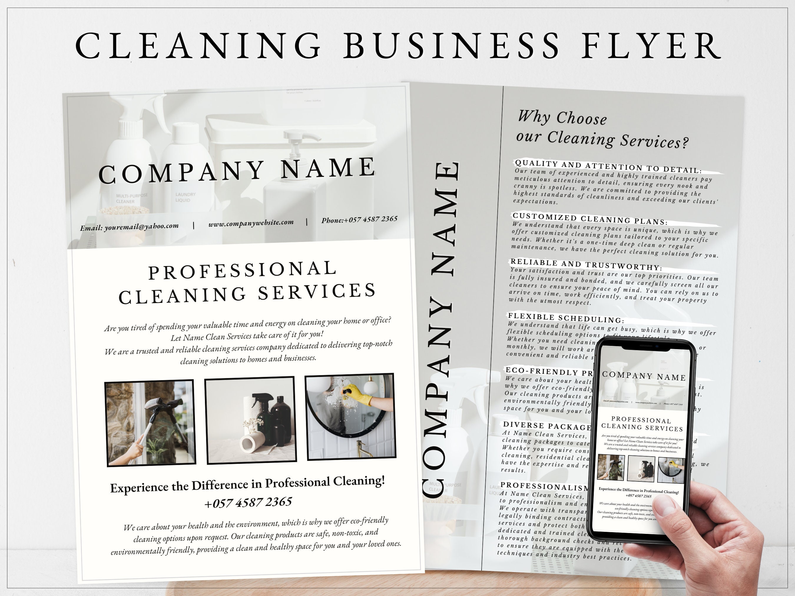 Office Cleaning Flyers