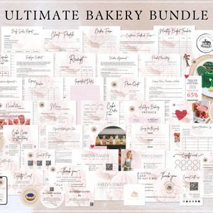 COTTAGE BAKERY BUSINESS Card Template – Editable Canva Design for Home ...