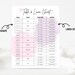 Table & Linen Size Chart – Printable Canva Template | Seating Capacity ...